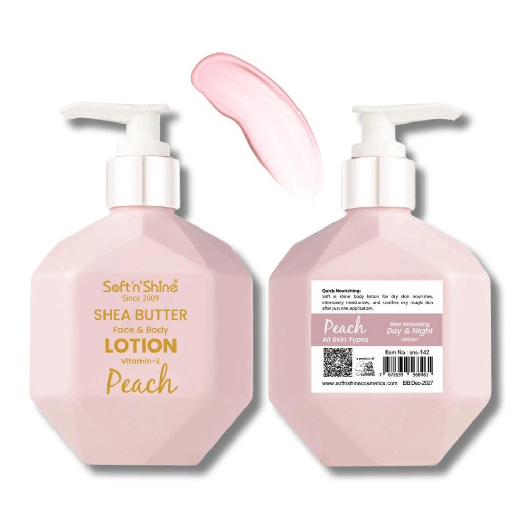 Moisturizing Body Lotion, with Shea Butter & Vitamin E - Soft n Shine ...
